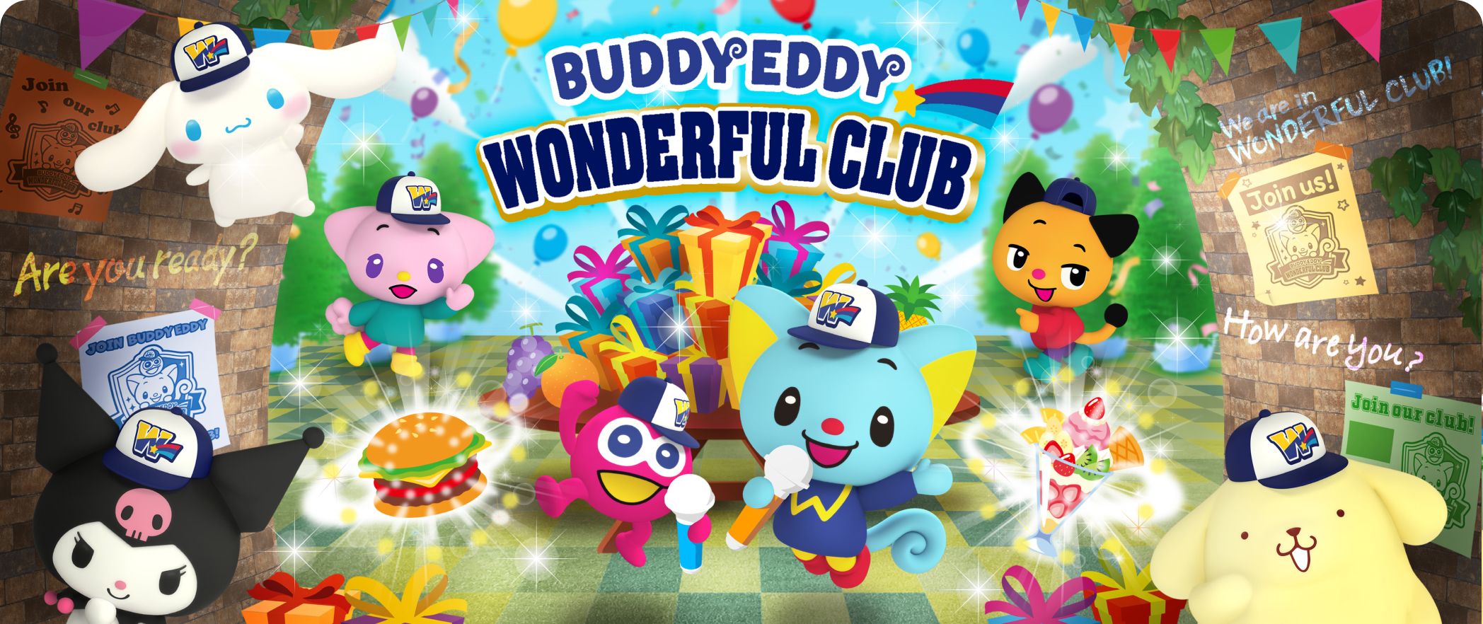 BUDDYEDDY WONDERFUL CLUB – 乳幼児・小学生向け本格英語教材サンリオイングリッシュマスター